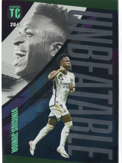 2024 Panini Top Class Unbeatable Green Light #264 Vinicius Junior ...