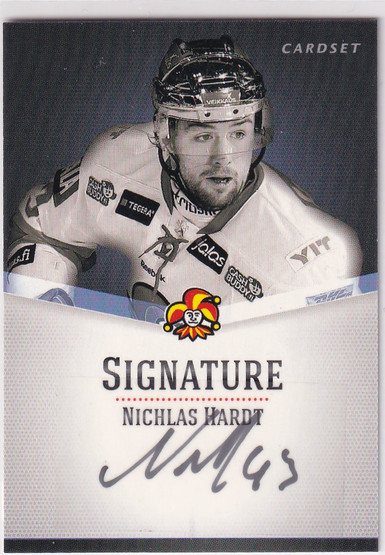 2012-13 Cardset Signature Nichlas Hardt /125 – Euro Elite Cards