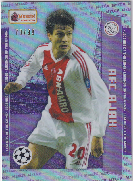 2023 Topps Merlin Legends of the Game Jari Litmanen /99 – Euro Elite Cards