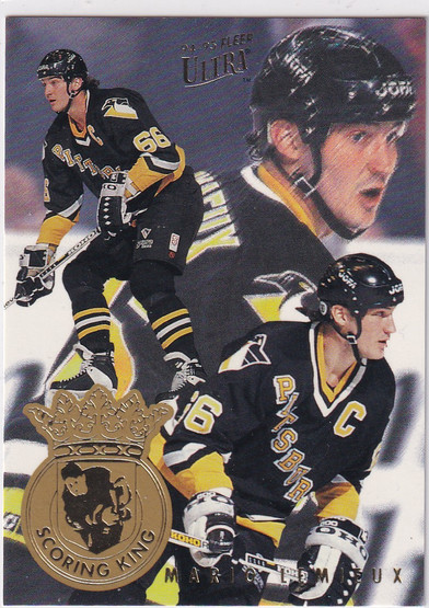 1994-95 Ultra Scoring Kings #5 Mario Lemieux – Euro Elite Cards