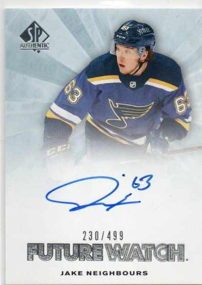 2021-22 SP Authentic '11-12 Retro Future Watch Autographs #RFWAJN Jake ...