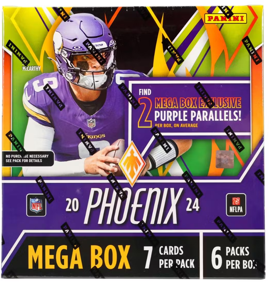 2024 Panini Phoenix Football Mega Box – Purple Parallels – Euro Elite Cards