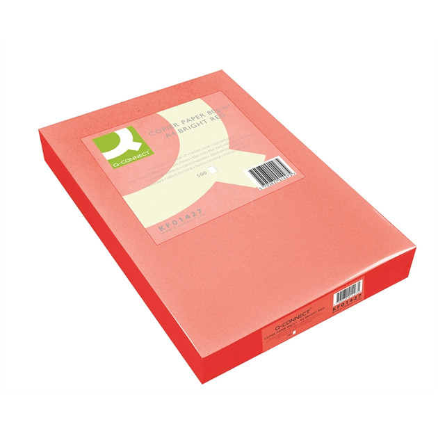 Kopiopaperi Connect A4 80g punainen / 500 – Rever verkkokauppa