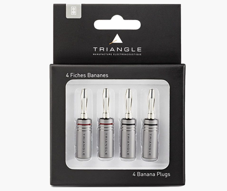 Triangle Banana Plugs BP400 (4kpl) – Laatulaite Hifi