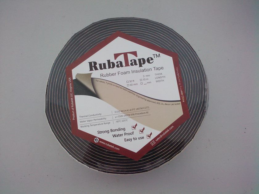 Rubaflex 3mm x 50mm x 10m insulating tape – RK-Solueriste